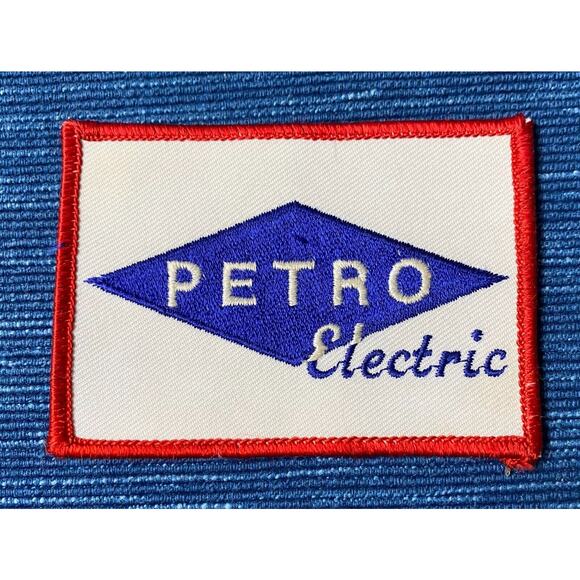 As Pictured | Office | Vintage Petro Electric Patch Bakersfield Ca ...